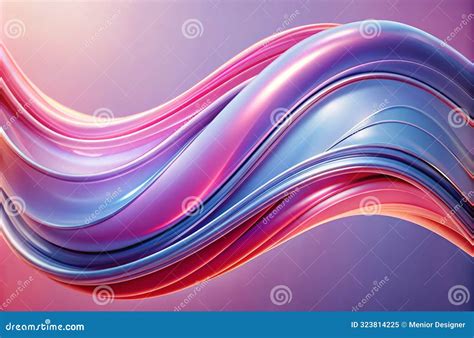 Soft Gradient Wave Design With Pastel Shades Pinks Reds Purple Aesthetic Background