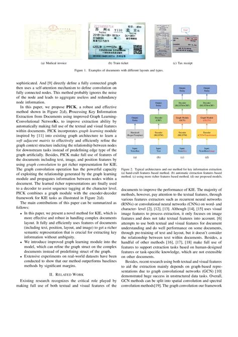 Pick Processing Key Information Extraction From Documents Using