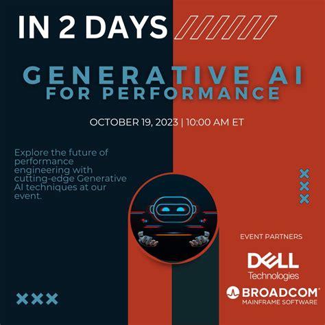 Computer Measurement Group Inc Cmg On Linkedin 🌟 Thursday Is The Big Day Generative Ai