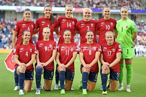 Norway Team Line Up V England Group A Womens Euro 2022 Images