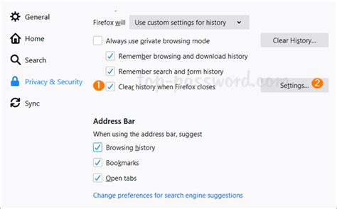 Configure Chrome Firefox Edge To Automatically Clear Cookies On Exit Password Recovery