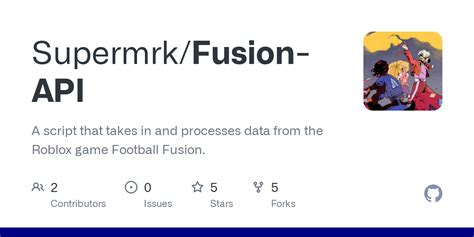 GitHub Supermrk Fusion API A Script That Takes In And Processes Data From The Roblox Game