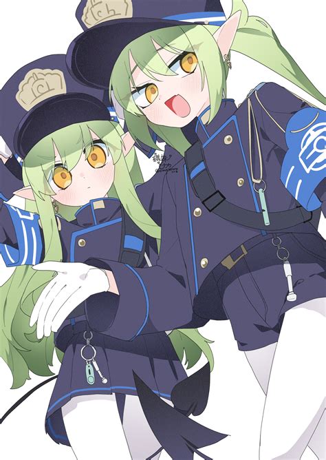 Hikari And Nozomi Blue Archive Drawn By Oimotororo1116 Danbooru