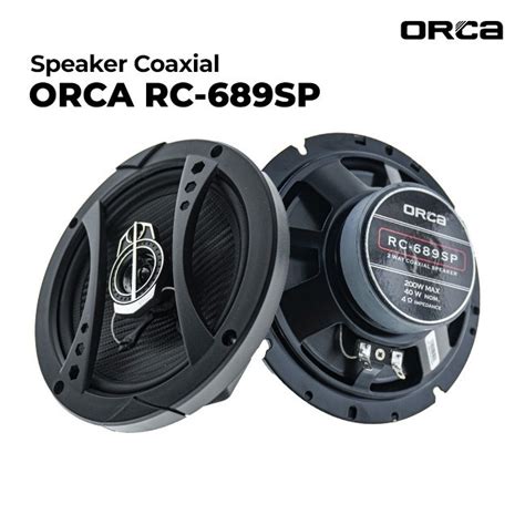 Speaker Coaxial Orca Rc 689 Sp Rc 688 Sp Speaker Orca 6 Inch