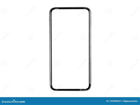 Mobile Mock Up Flat Style Post Template Social Network Interface App