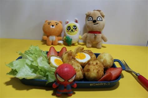 삶은 계란튀김 아이들간식