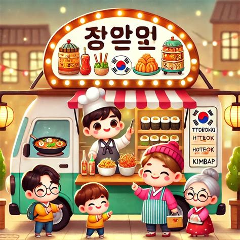한국의 길거리 음식과 푸드트럭 문화
