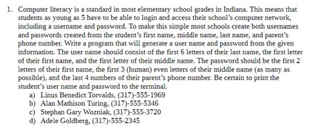 Solved Write A Less And Professional Code For The Following