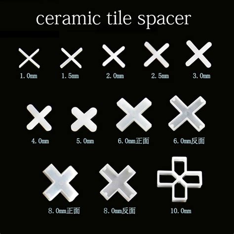 10mm Tile Spacer Width Tile Spacer Plastic Cross Tile Ceramic Tile