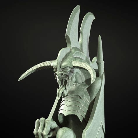 Artstation Lord Of The Rings Gargoyle In Minas Morgul Statue
