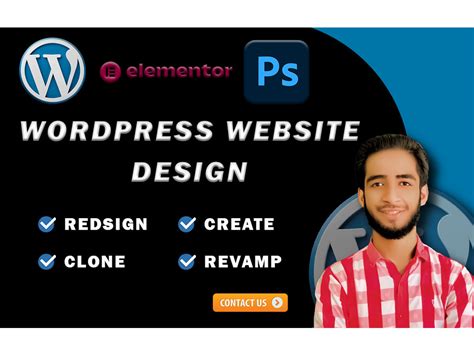 Clone Design Redesign Revamp Wordpress Website Using Elementor Upwork