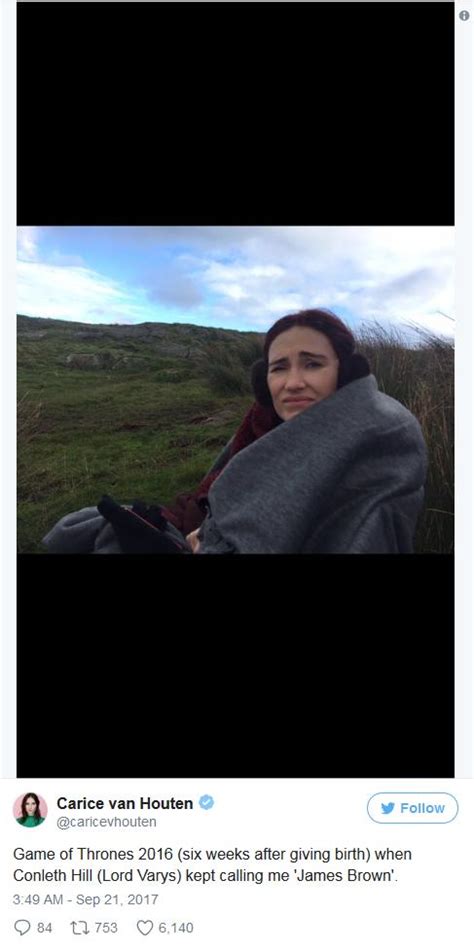 《權力的遊戲》「梅麗珊卓」分享片場照：帶你見識搞怪的紅袍女 每日頭條