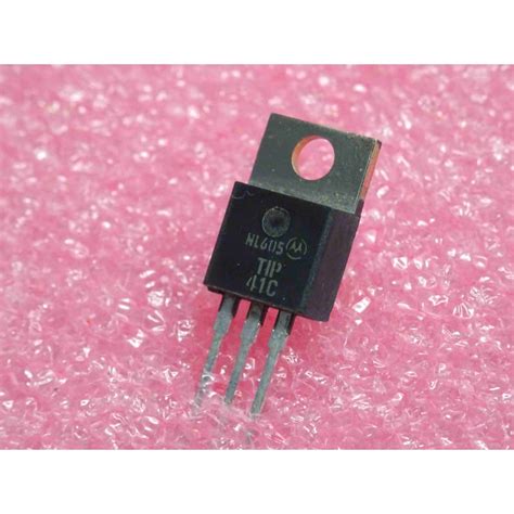 Lot De 4 Transistor Tip 41 C ~ 65w Npn Power Transistor Tip41c