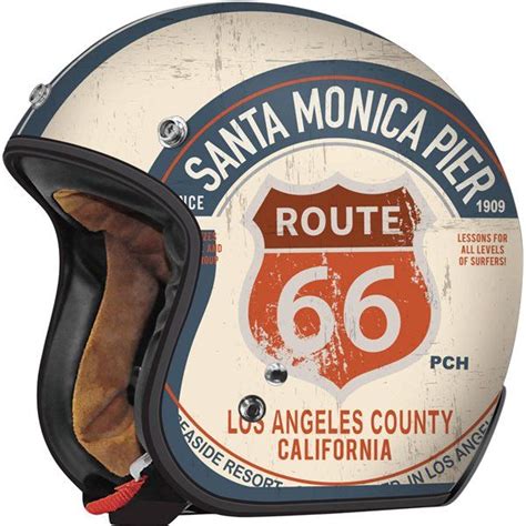 Torc Route 66 T 50 Pch Open Face Helmet Custom