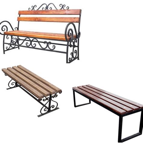 Скамейка садовая со спинкой и без Доставка Скидки Tsg Id 131800261 цена 220 руб купить