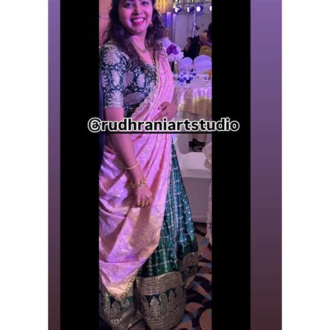 Rudhrani Art Studio Happycustomers Flaunting In Rudhraniartstudio