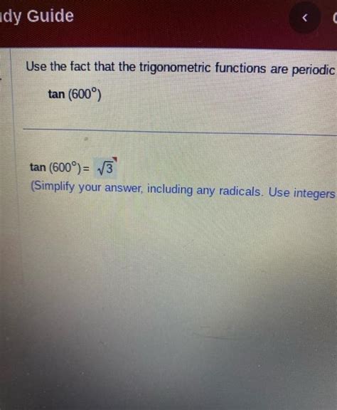 Solved Use The Fact That The Trigonometric Functions Are Chegg