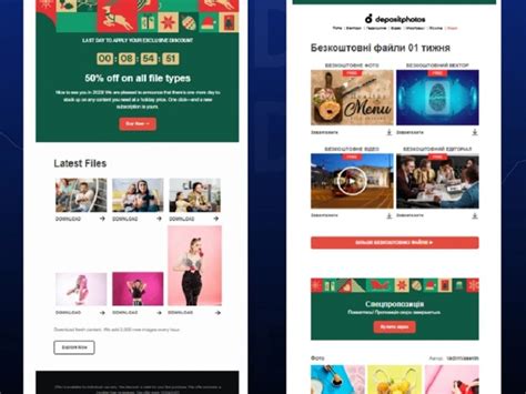 Responsive And Professional Html Email Template For Iterable Mailchimp