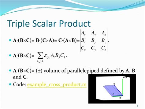 Ch14e Ch15 Triple Scalar Product And Triple Vector Product Ppt Download