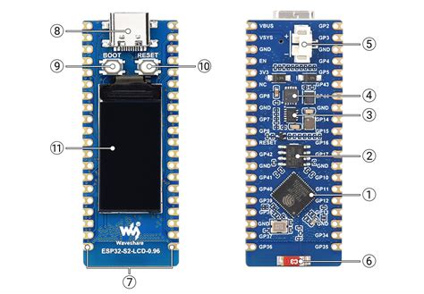 2 4 ghz wifi development board based on microcontroller esp32 s2 240mhz esp32 s2 pico esp32