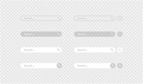 Premium Vector Search Bar Icon Web Site Browse Button Internrt Ui