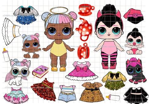 Одевашка кукла Lol 4 серия в интернет магазине на Ярмарке Мастеров Ткани Туапсе доставка по