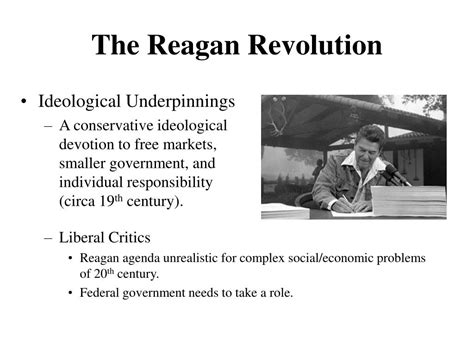 Ppt The Reagan Revolution Powerpoint Presentation Free Download Id