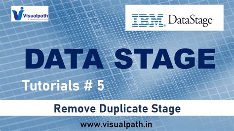 Datastage Tutorials 5 Remove Duplicate Stage Youtube