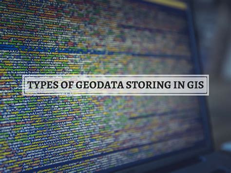 Types Of Geodata Storing In Gis Gis Service In Geodata Storing