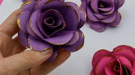 کاردستی گل کاغذی با آموزش ساخت برای نوجوانان