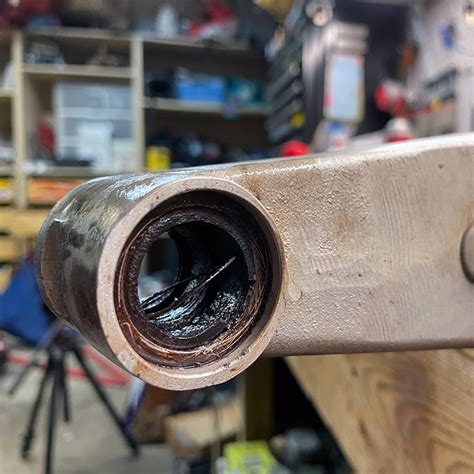 Removing Rusted Swing Arm Bearings Dont Get Here