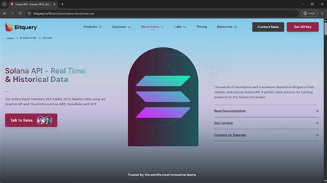 Blockchain Apis Real Time Data And Analytics With Bitquery