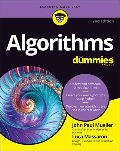 Algorithms For Dummies 2nd Edition For Dummies Computer Tech Mueller John Paul Massaron