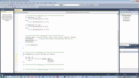 C Practice Test Problem 1 Youtube