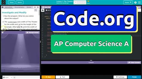 Lesson 12 The Theater Tutorial With Answers Unit 4