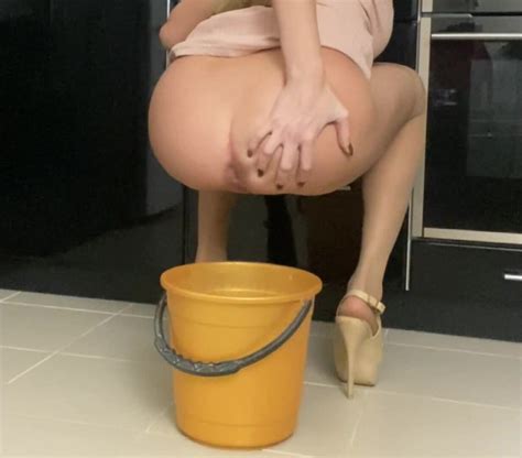 Pooping Into The Bucket 2