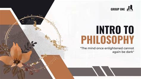 Intro To Philosophy Branch Of Philosophypptx