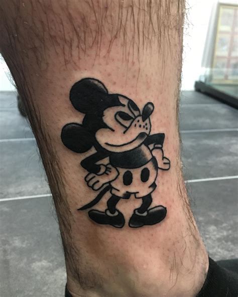 Mickey Mouse Tattoo Ideas With Subtle Disney Magic