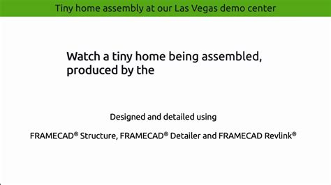 Framecad On Twitter See How Easy It Is To Build Using Cfs Framing The Team In Our Vegas Demo