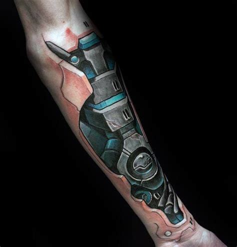 50 Cool 3d Forearm Tattoos For Men