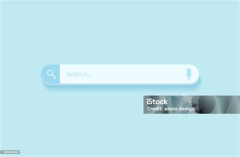 검색 막대 디자인 요소입니다 웹 사이트 및 Ui 모바일 앱에 대한 검색 모음 벡터 일러스트레이션 검색창에 대한 스톡 벡터 아트 및 기타 이미지 Istock
