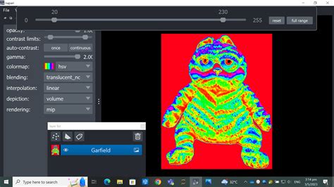 How To Contrast Limit For Hsv Color Space On Python Similar To Napari Image Analysis Image