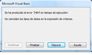 Access Error En Consulta Select No Coinciden Los Tipos De Datos