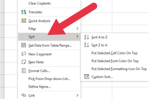 hur man sorterar i excel och håller ihop rader 4 enkla metoder