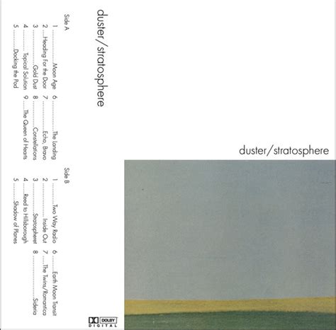 Duster Stratosphere Cassette Album Unofficial Release Stereo 2018 R12539346 Discogs