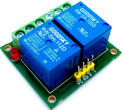 Dual Relay Board Using SMD Components Electronics Lab