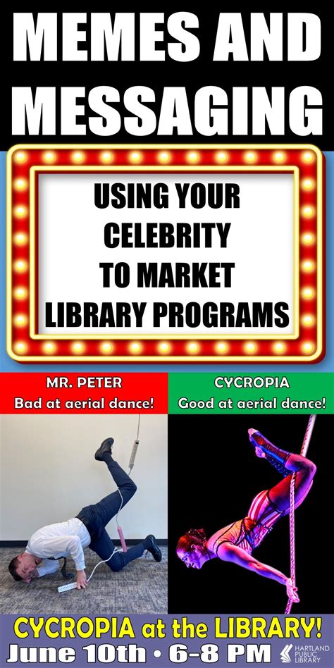 Memes And Messaging Using Your Celebrity To Market Library Programs