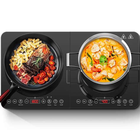 Aobosi Double Induction Cooktopportable Induction Cooker With 2 Burner