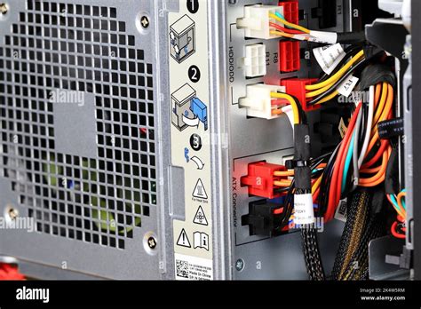 Modular Power Supply With Cables For Desktop Pc Or Workstation Detail
