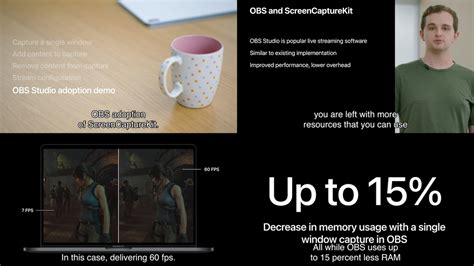 Apple SiliconをネイティブサポートしScreenCaptureKitによりキャプチャー時のパフォーマンスが大幅に向上したライブ配信アプリOBS Studio v の